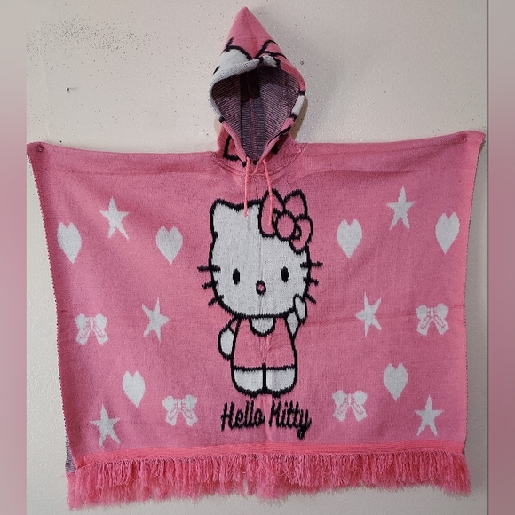 Handmade | Other | Hello Kitty Poncho | Poshmark